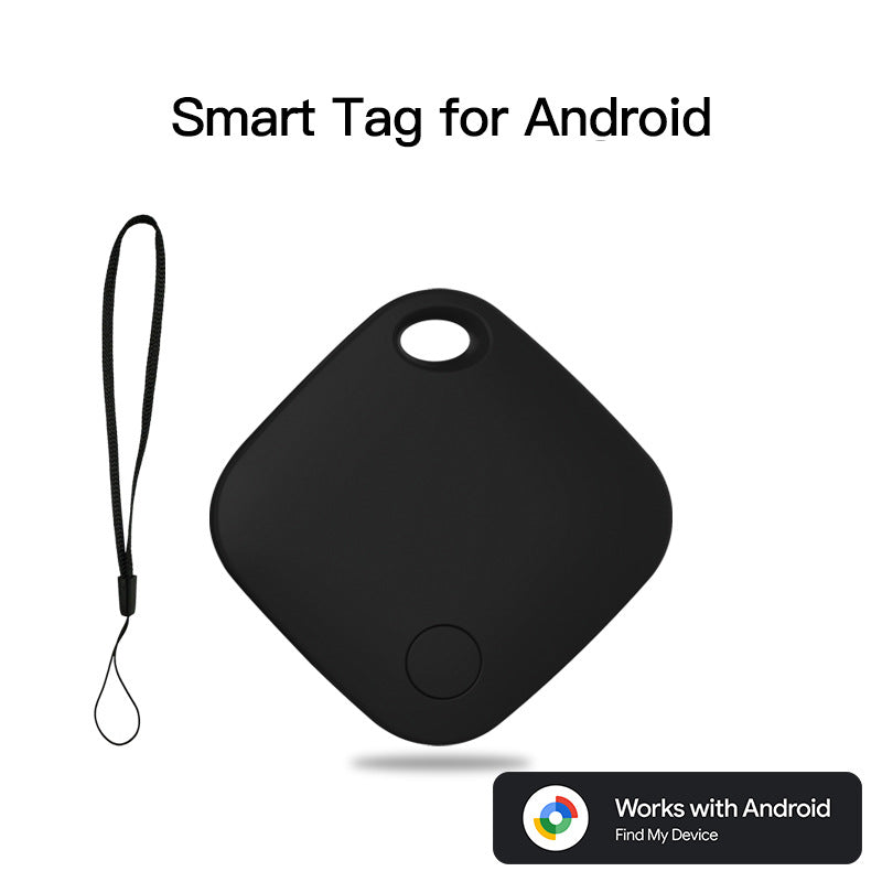 Black Smart Item Locator Tag for Android - Google Find My Device Compa ...