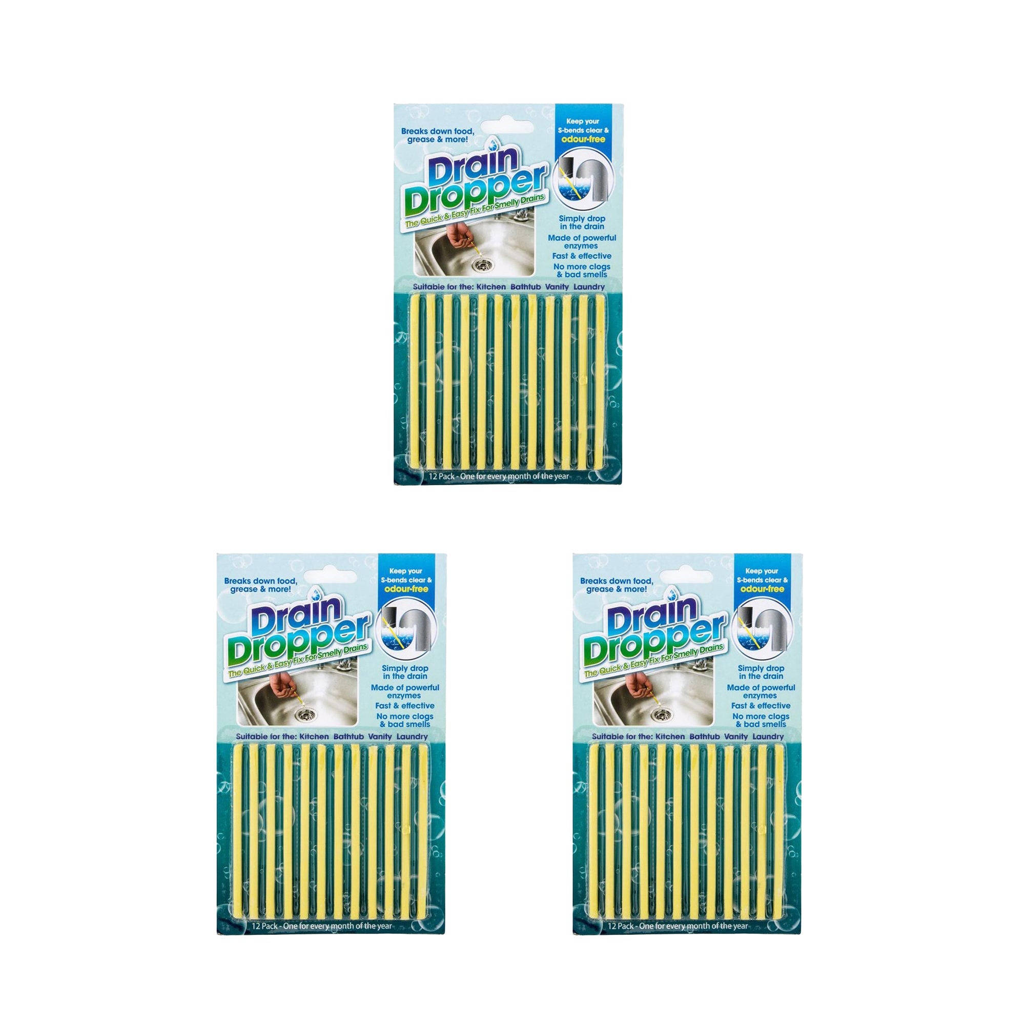 36 pcs Drain Dropper Stick – ShoppersLane